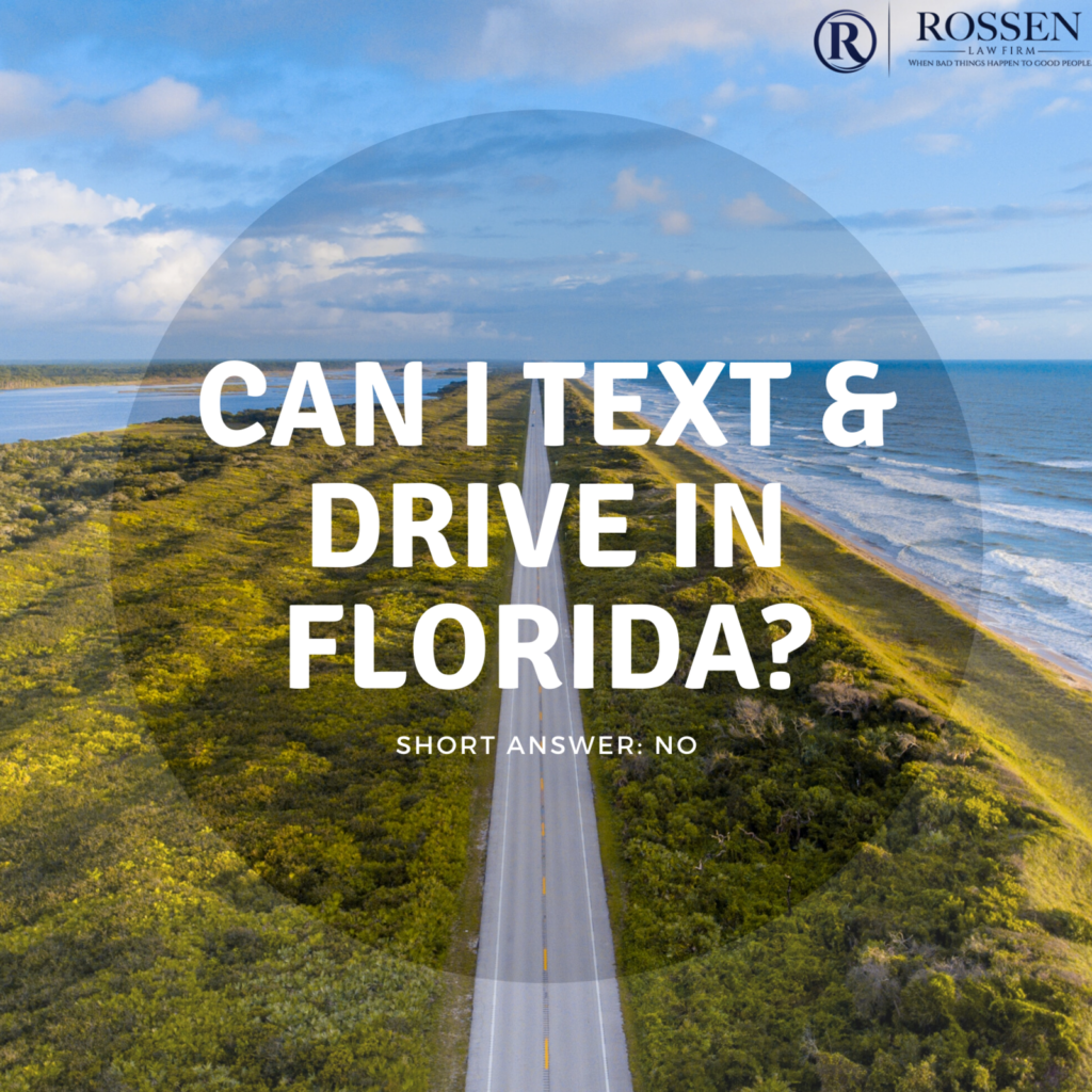 Florida's New Texting and Driving Law