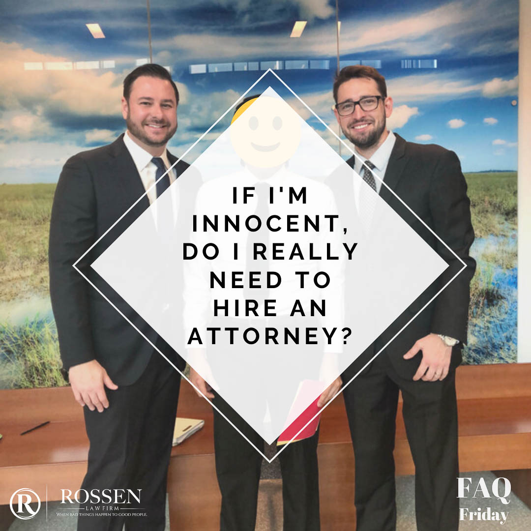 Can I represent myself in Court in Florida if I'm innocent? | Rossen ...